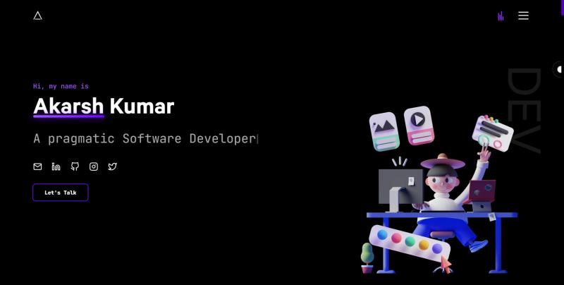 🚀 Just Launched My Personal Portfolio! | Akarsh Kumar 🚀 Just Launched My Personal Portfolio! | Akarsh Kumar