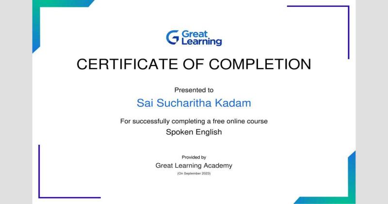 Sai Sucharitha Kadam on LinkedIn: 1000+ Free Courses With Free ... Sai Sucharitha Kadam on LinkedIn: 1000+ Free Courses With Free ...