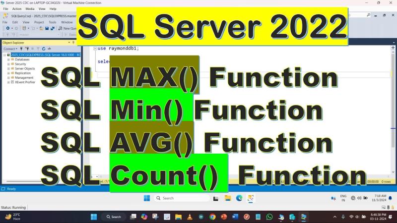 Raymond Roshan on LinkedIn: DBMS Aggregate Functions: Max(), MIN(), SQL ... Raymond Roshan on LinkedIn: DBMS Aggregate Functions: Max(), MIN(), SQL ...