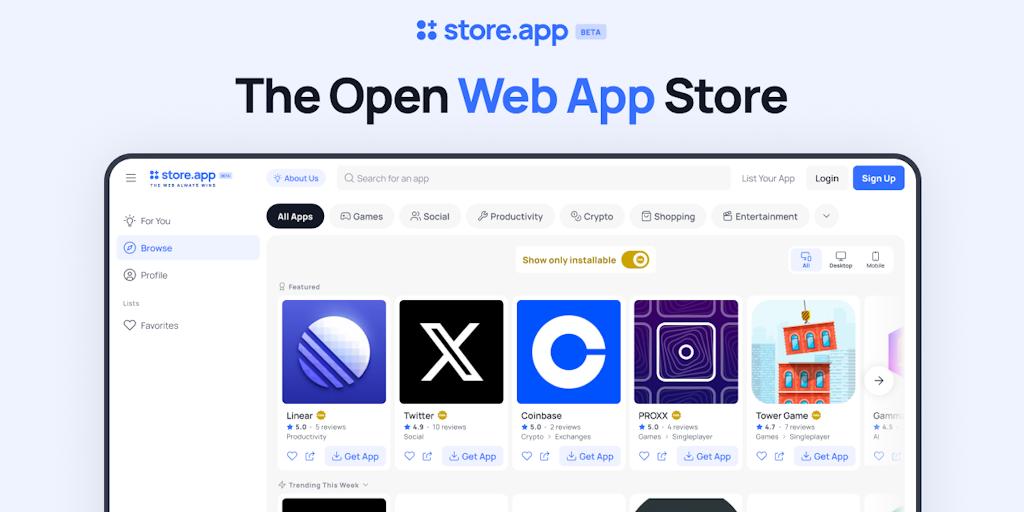 Store.app - An app store for installable web apps | Product Hunt ... Store.app - An app store for installable web apps | Product Hunt ...