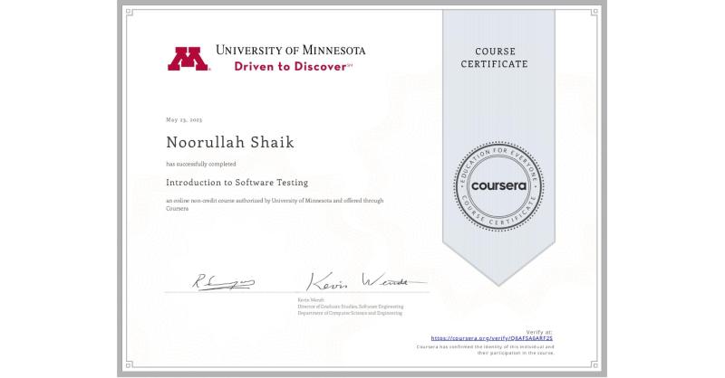 Shaik Noorullah on LinkedIn: Completion Certificate for Introduction to ... Shaik Noorullah on LinkedIn: Completion Certificate for Introduction to ...