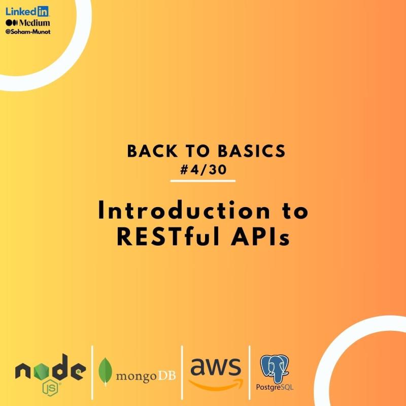 Soham Munot on LinkedIn: Introduction to RESTful APIs Soham Munot on LinkedIn: Introduction to RESTful APIs