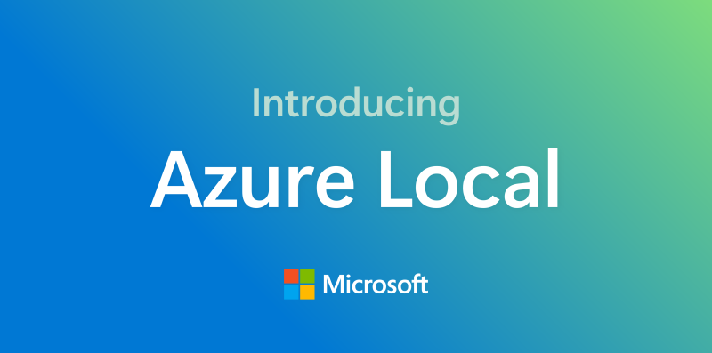 Michał Machniak on LinkedIn: Introducing Azure Local, cloud ... Michał Machniak on LinkedIn: Introducing Azure Local, cloud ...