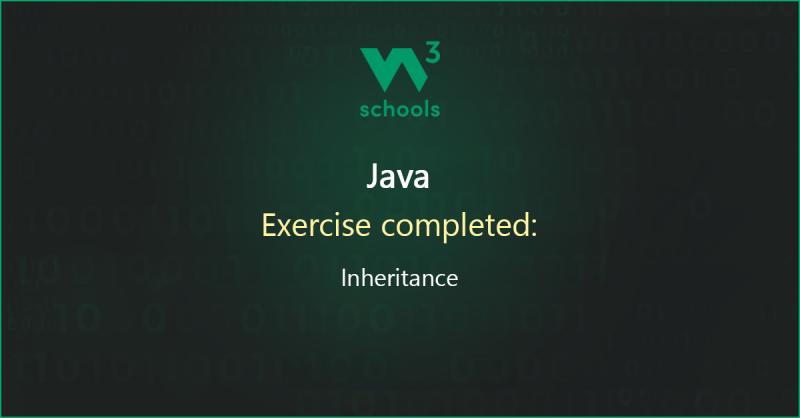 Vamsi Krishna Kaligotla on LinkedIn: Completed Exercise: Java Inheritance Vamsi Krishna Kaligotla on LinkedIn: Completed Exercise: Java Inheritance