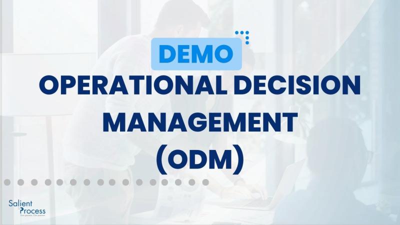How ODM automates and streamlines business processes | Salient Process ... How ODM automates and streamlines business processes | Salient Process ...