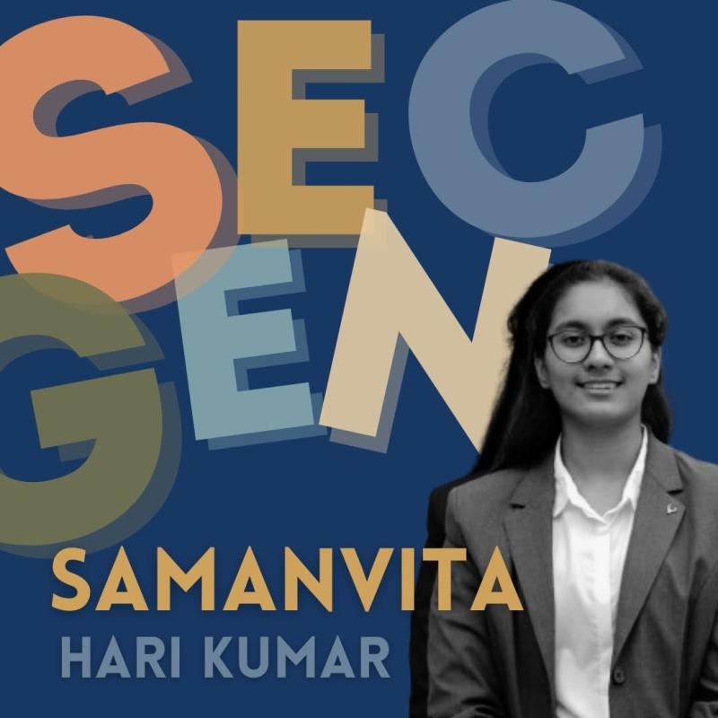 Samanvita HARI KUMAR on LinkedIn: Kunskapsskolan Bangalore MUN 2024 on ... Samanvita HARI KUMAR on LinkedIn: Kunskapsskolan Bangalore MUN 2024 on ...