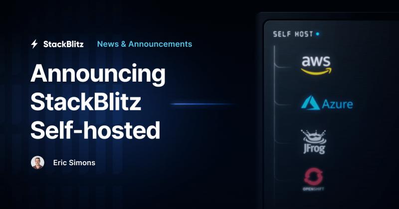 Alvin Ashcraft on LinkedIn: Announcing StackBlitz Self-hosted Alvin Ashcraft on LinkedIn: Announcing StackBlitz Self-hosted