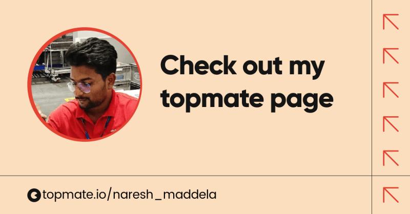 Naresh Maddela on LinkedIn: Naresh Maddela Naresh Maddela on LinkedIn: Naresh Maddela