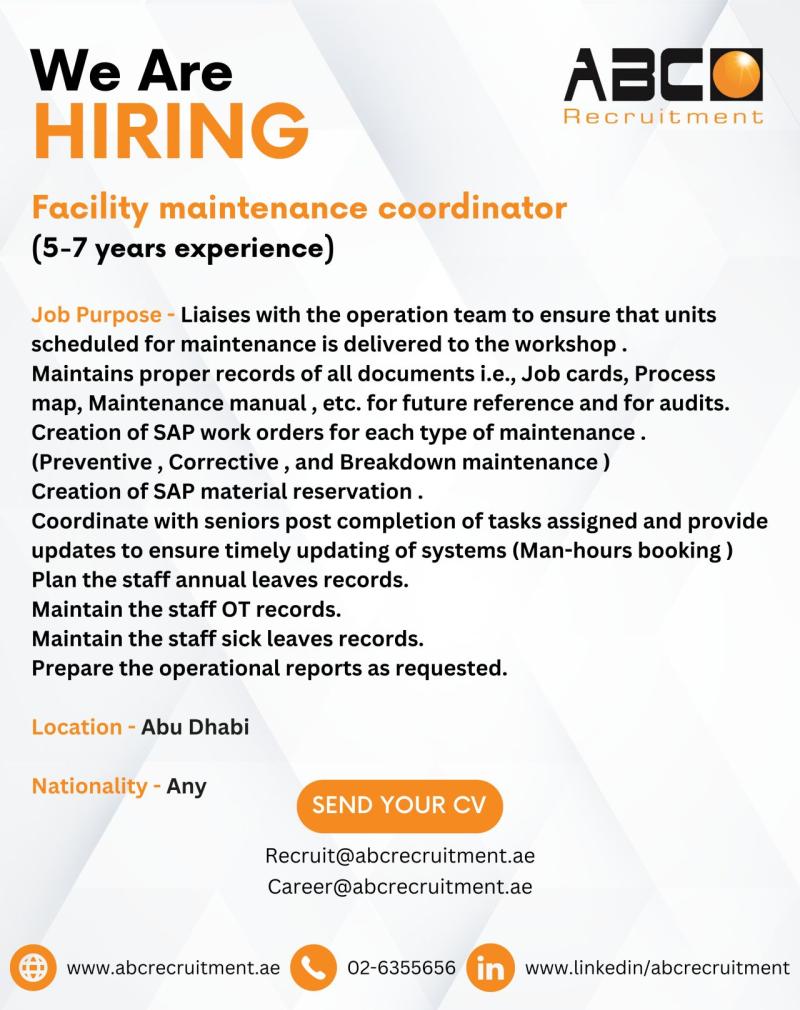 Mohamed Althaf on LinkedIn: ABC Recruitment Careers Mohamed Althaf on LinkedIn: ABC Recruitment Careers
