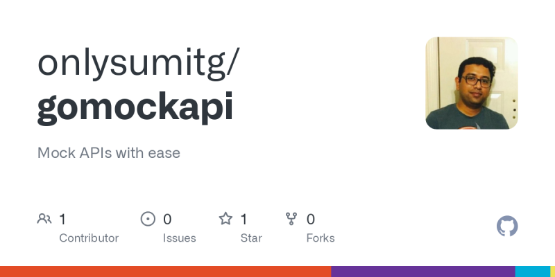 Sumit Goyal on LinkedIn: GitHub - onlysumitg/gomockapi: Mock APIs with ease Sumit Goyal on LinkedIn: GitHub - onlysumitg/gomockapi: Mock APIs with ease