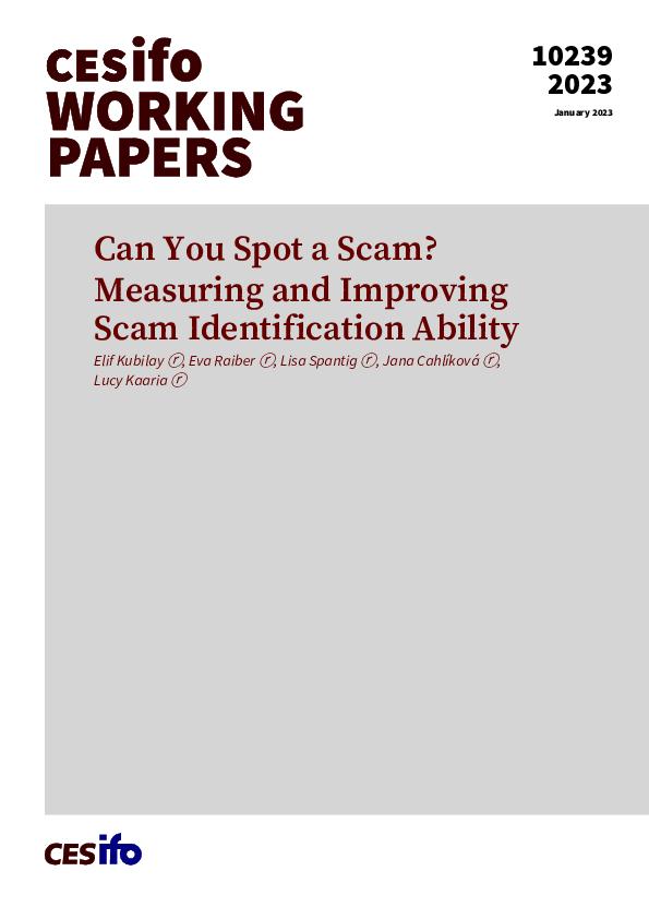 Rafael Mazer on LinkedIn: Can You Spot a Scam? Measuring and Improving ... Rafael Mazer on LinkedIn: Can You Spot a Scam? Measuring and Improving ...