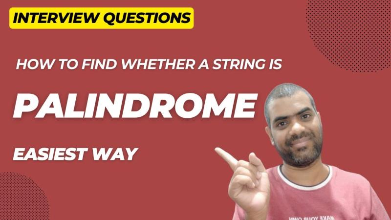 Rakesh Kuchana on LinkedIn: How to find whether a given string is ... Rakesh Kuchana on LinkedIn: How to find whether a given string is ...