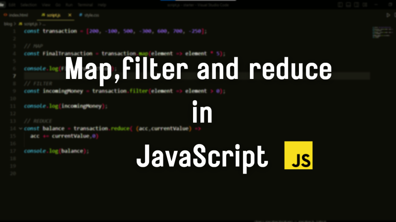 Jay Kumar Gupta on LinkedIn: Map, Filter and Reduce array methods in ... Jay Kumar Gupta on LinkedIn: Map, Filter and Reduce array methods in ...
