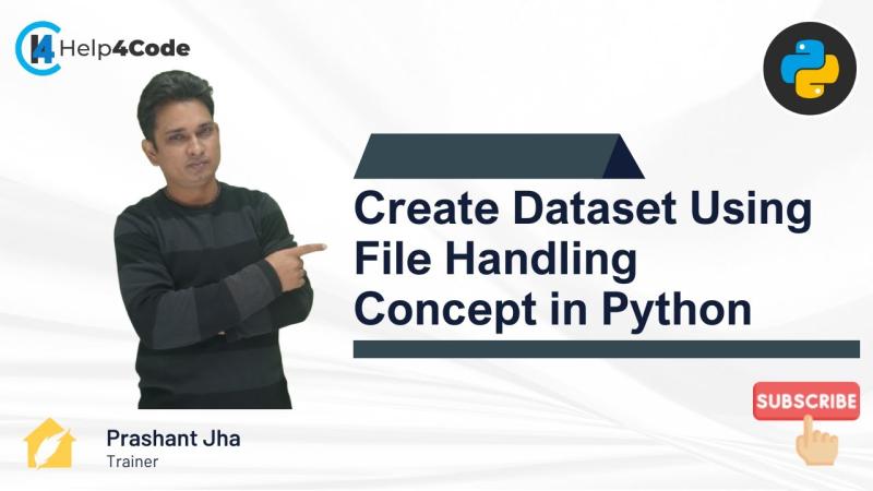 Prashant Jha on LinkedIn: create new dataset using file handling ... Prashant Jha on LinkedIn: create new dataset using file handling ...
