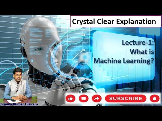 Gurram Sravan Kumar on LinkedIn: Lec-1:What is Machine Learning ... Gurram Sravan Kumar on LinkedIn: Lec-1:What is Machine Learning ...