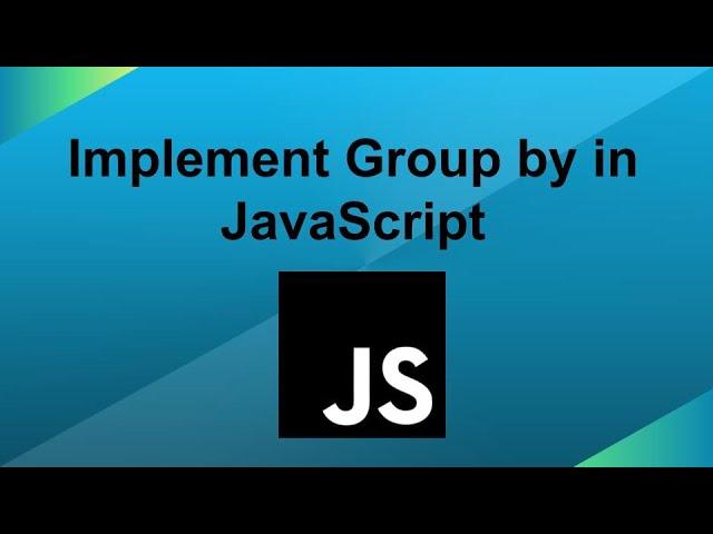 Mende Suresh on LinkedIn: Implement Groupby in JavaScript | Interview ... Mende Suresh on LinkedIn: Implement Groupby in JavaScript | Interview ...