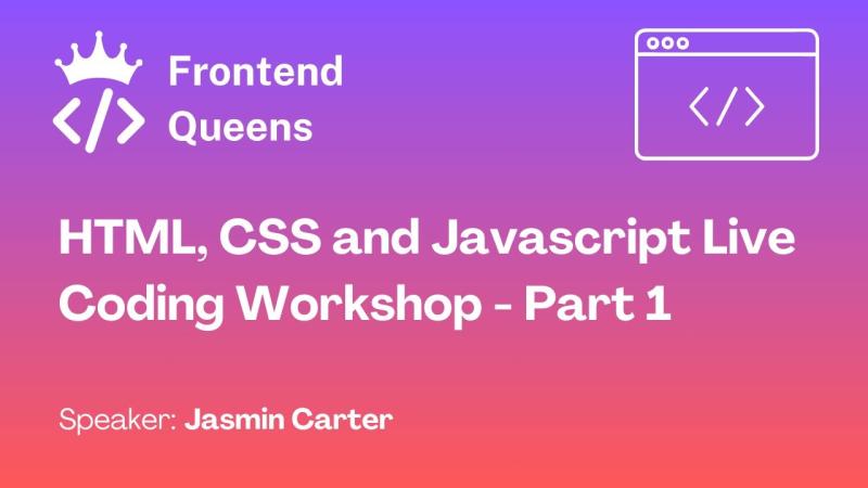 Frontend Queens on LinkedIn: HTML, CSS and JavaScript Live Coding ... Frontend Queens on LinkedIn: HTML, CSS and JavaScript Live Coding ...