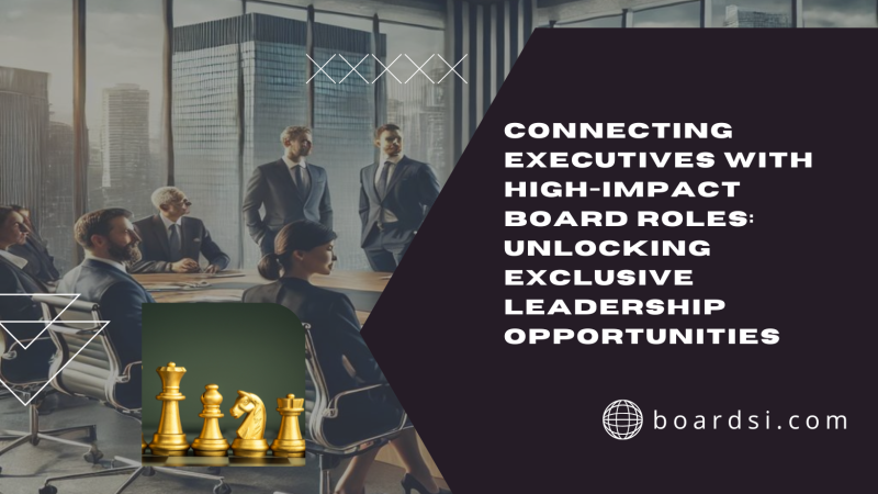 Boardsi on LinkedIn: Connecting Executives with High-Impact Board Roles ... Boardsi on LinkedIn: Connecting Executives with High-Impact Board Roles ...