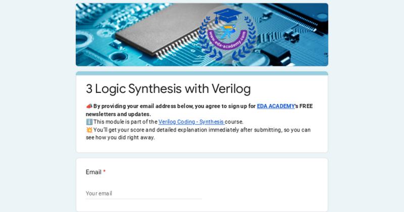EDA Academy on LinkedIn: 3 Logic Synthesis with Verilog EDA Academy on LinkedIn: 3 Logic Synthesis with Verilog