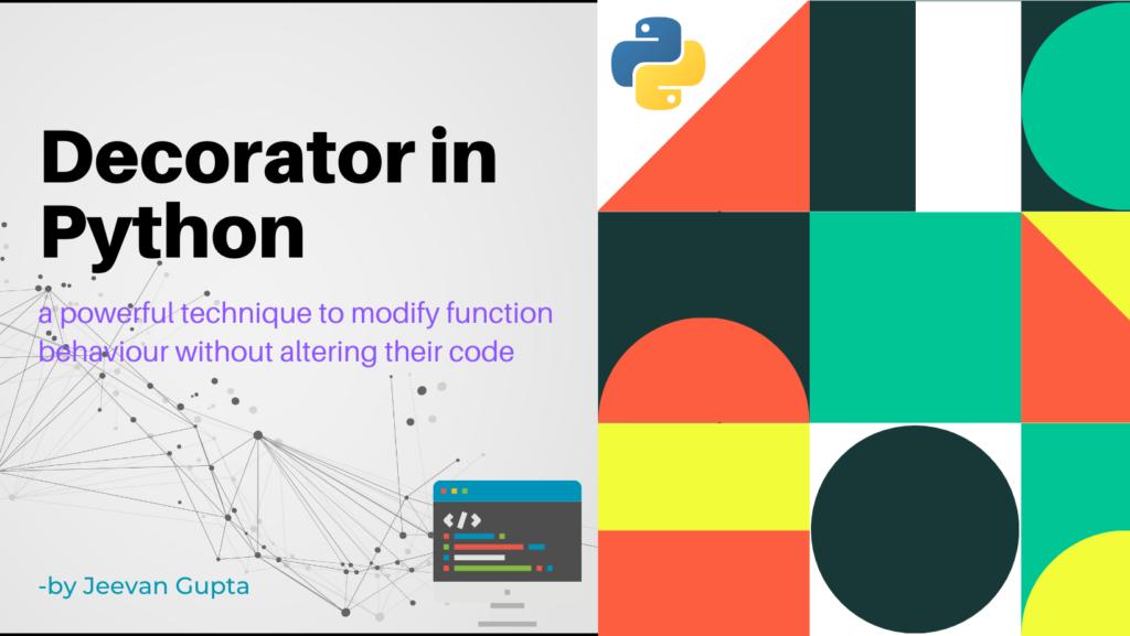 Jeevan Gupta on LinkedIn: Python Decorators: A Comprehensive Guide ... Jeevan Gupta on LinkedIn: Python Decorators: A Comprehensive Guide ...