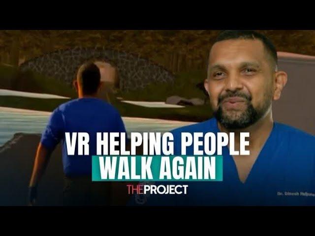 Paralysed Man Using Virtual Reality To Walk Again | Project BioSpine Paralysed Man Using Virtual Reality To Walk Again | Project BioSpine