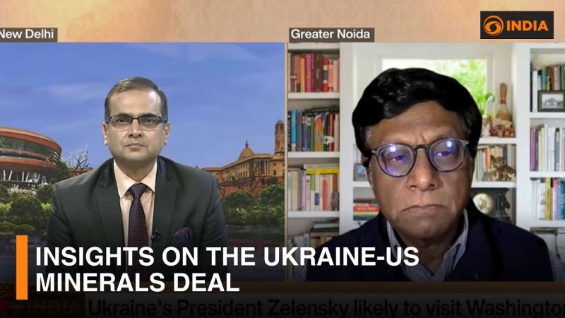 Former Ambassador Mohan Kumar shares insights on the Ukraine-US ... Former Ambassador Mohan Kumar shares insights on the Ukraine-US ...