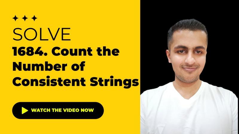 Mayur Programming Club on LinkedIn: Solve 1684. Count the Number of ... Mayur Programming Club on LinkedIn: Solve 1684. Count the Number of ...