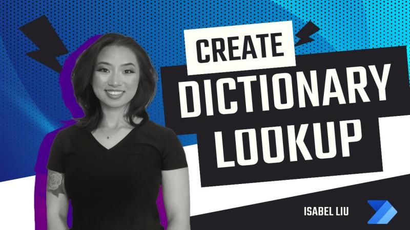 Isabel Liu on LinkedIn: Power Automate: How to Create a Dictionary Lookup Isabel Liu on LinkedIn: Power Automate: How to Create a Dictionary Lookup