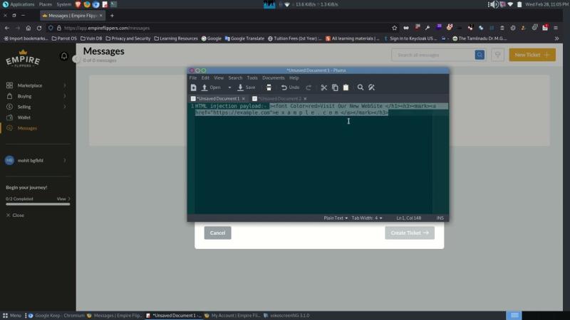 HTML Injection Bug Bounty PoC | Exploit Explained with Live Demo ... HTML Injection Bug Bounty PoC | Exploit Explained with Live Demo ...