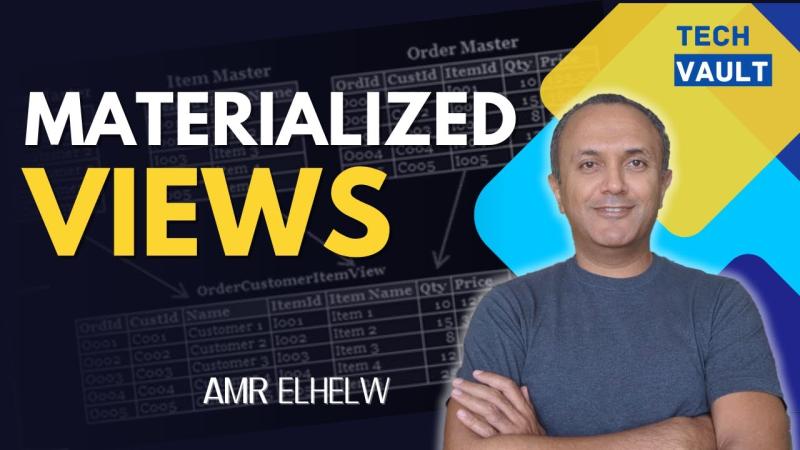 Amr Elhelw, PhD on LinkedIn: Materialized Views (English) with Amr ... Amr Elhelw, PhD on LinkedIn: Materialized Views (English) with Amr ...