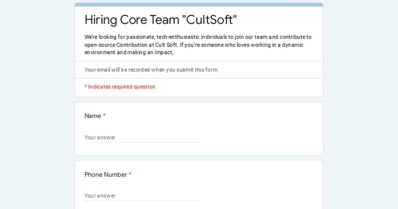 Siddharth Chaberia on LinkedIn: Hiring Core Team Siddharth Chaberia on LinkedIn: Hiring Core Team