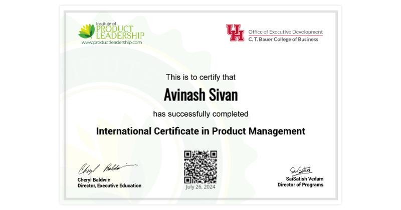 Avinash Sivan on LinkedIn: Avinash Sivan | International Certificate in ... Avinash Sivan on LinkedIn: Avinash Sivan | International Certificate in ...