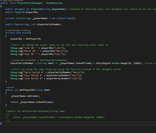 Kenny Pruitt on LinkedIn: Dev Log 138: Creating Player ID’s & Serial ... Kenny Pruitt on LinkedIn: Dev Log 138: Creating Player ID’s & Serial ...