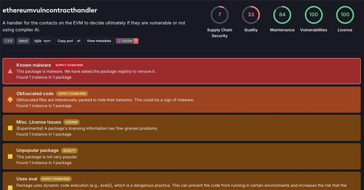Cyber Tzar on LinkedIn: Malicious Obfuscated NPM Package Disguised as ... Cyber Tzar on LinkedIn: Malicious Obfuscated NPM Package Disguised as ...