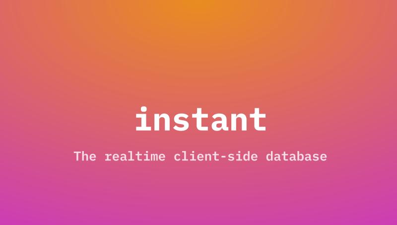 Samuel Lawrentz on LinkedIn: InstantDB: The Realtime Client-Side Database Samuel Lawrentz on LinkedIn: InstantDB: The Realtime Client-Side Database