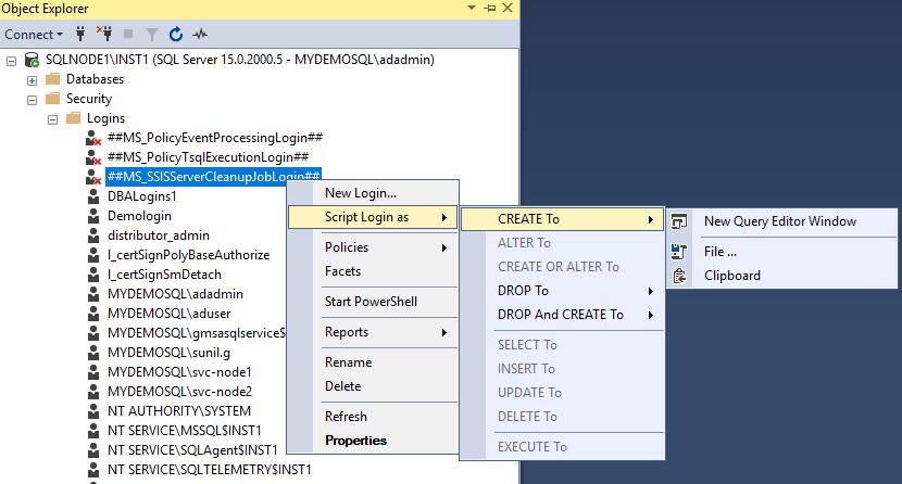 Nagendra S on LinkedIn: Moving the SSISDB Catalog on a new SQL Server ... Nagendra S on LinkedIn: Moving the SSISDB Catalog on a new SQL Server ...