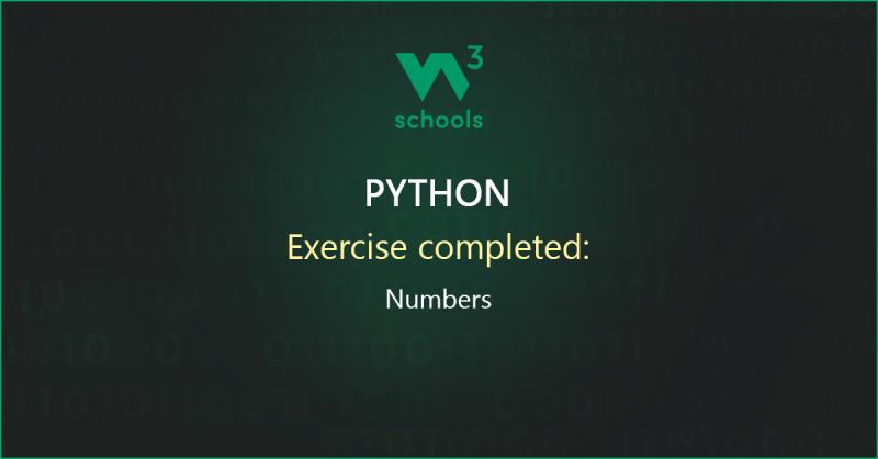 Pavani Konduru on LinkedIn: Completed Exercise: Python Numbers Pavani Konduru on LinkedIn: Completed Exercise: Python Numbers