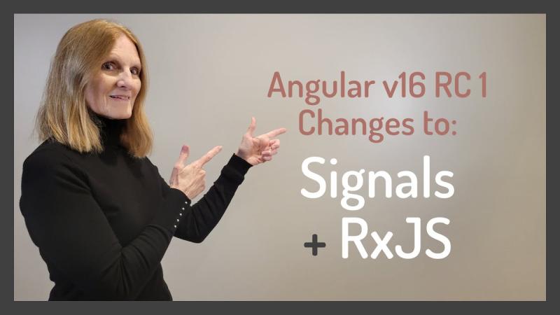 Deborah Kurata on LinkedIn: Changes to Signal and RxJS interop in ... Deborah Kurata on LinkedIn: Changes to Signal and RxJS interop in ...