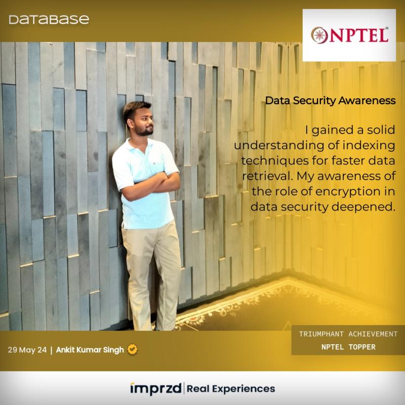 Ankit Kumar Singh on LinkedIn: NPTEL Ankit Kumar Singh on LinkedIn: NPTEL
