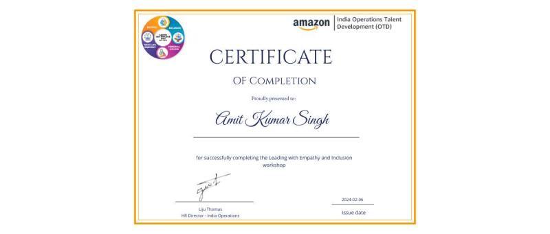 Amit Singh on LinkedIn: Check out Amit Kumar Singh's EBE credential ... Amit Singh on LinkedIn: Check out Amit Kumar Singh's EBE credential ...