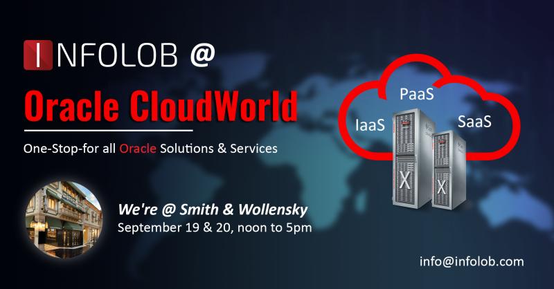 Nivas N. on LinkedIn: INFOLOB @ Oracle CloudWorld 2023 • INFOLOB Global Nivas N. on LinkedIn: INFOLOB @ Oracle CloudWorld 2023 • INFOLOB Global