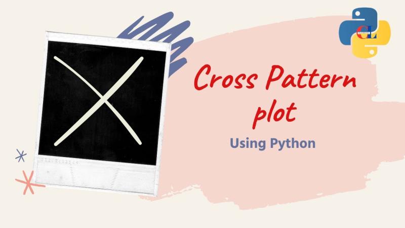 Python Coding on LinkedIn: Cross pattern plot using python Python Coding on LinkedIn: Cross pattern plot using python