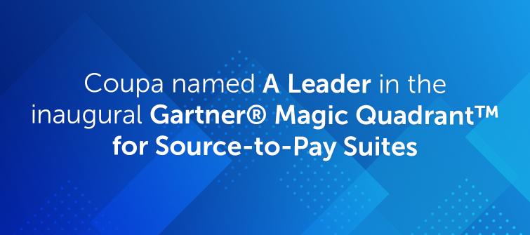 Mike C. on LinkedIn: Coupa Named a Leader in Gartner Magic Quadrant for ... Mike C. on LinkedIn: Coupa Named a Leader in Gartner Magic Quadrant for ...