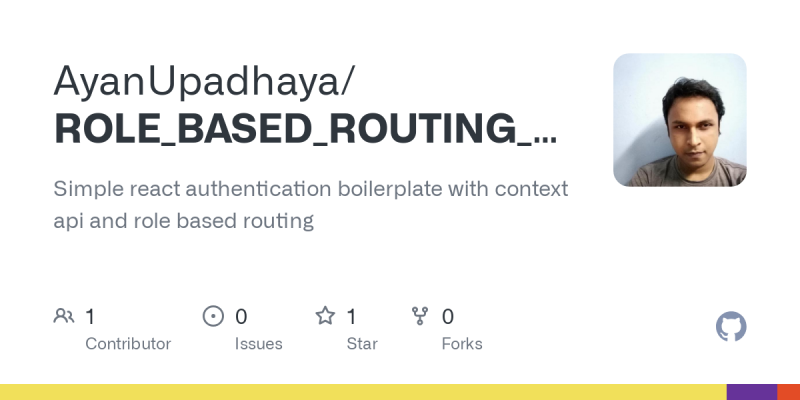 Ayan Upadhaya on LinkedIn: GitHub - AyanUpadhaya/ROLE_BASED_ROUTING ... Ayan Upadhaya on LinkedIn: GitHub - AyanUpadhaya/ROLE_BASED_ROUTING ...