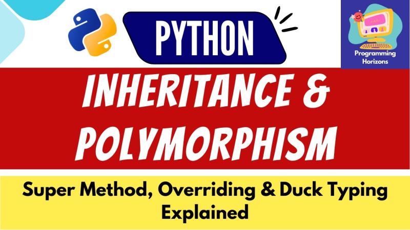 ProgrammingHorizons on LinkedIn: OOP in Python for Beginners (Part-2 ... ProgrammingHorizons on LinkedIn: OOP in Python for Beginners (Part-2 ...
