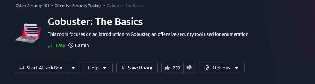 TryHackMe|Gobuster: The Basics Write Up -(setup troubleshooting) | Gokul J TryHackMe|Gobuster: The Basics Write Up -(setup troubleshooting) | Gokul J