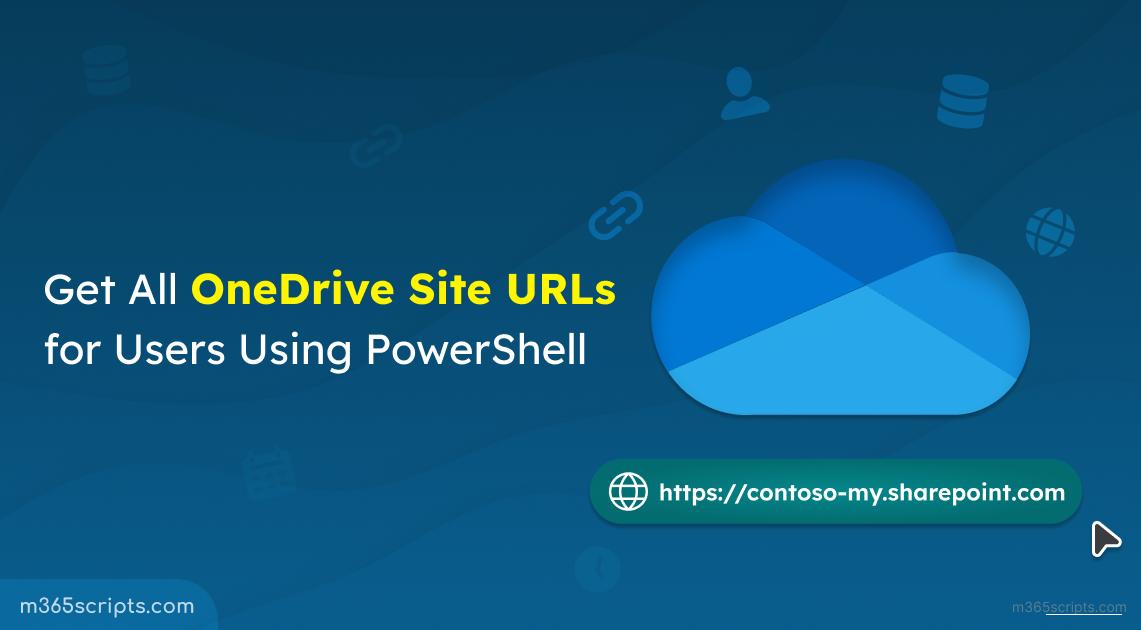 How to manage OneDrive URLs in this blog | Office Reports posted on the ... How to manage OneDrive URLs in this blog | Office Reports posted on the ...