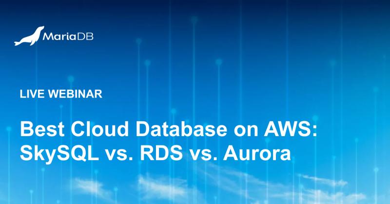 Join this webinar comparing the top three choices for AWS cloud ... Join this webinar comparing the top three choices for AWS cloud ...