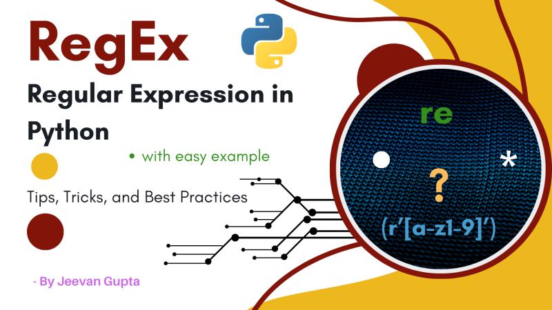 Jeevan Gupta on LinkedIn: Regular Expression (RegEx) in Python - with ... Jeevan Gupta on LinkedIn: Regular Expression (RegEx) in Python - with ...