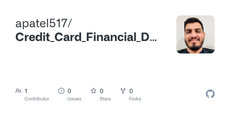 Asad Patel on LinkedIn: GitHub - apatel517/Credit_Card_Financial_Dashboard Asad Patel on LinkedIn: GitHub - apatel517/Credit_Card_Financial_Dashboard